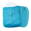 Bumbio : Cyan Reusable Regular Pocket Cloth Diaper - Ceiba Green